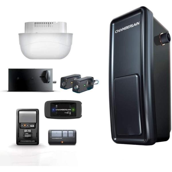 Chamberlain B6753T Smart Garage Door Opener, Video Streaming & Advanced ...